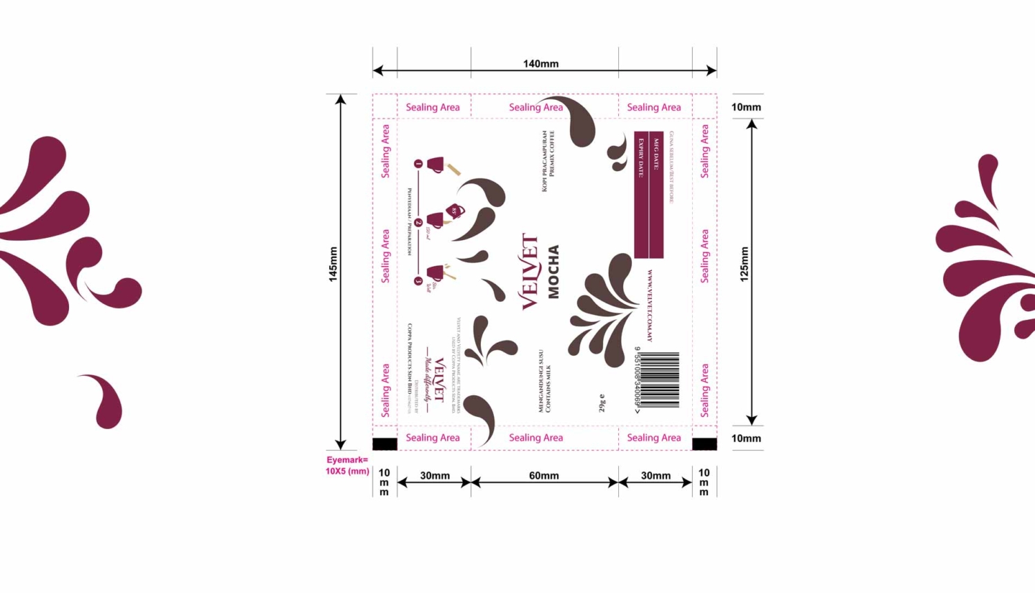 Design packaging caffè solubile • startup design pro